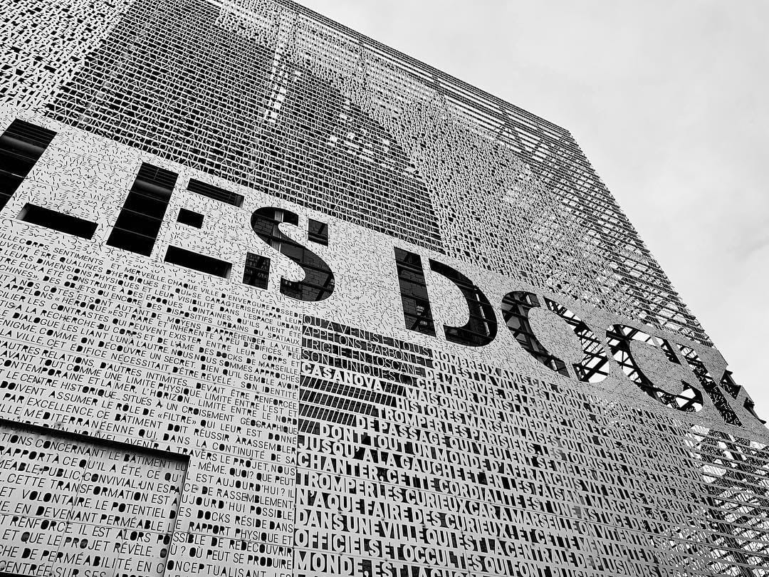Visit the Les Docks de la Joliette district in Marseille